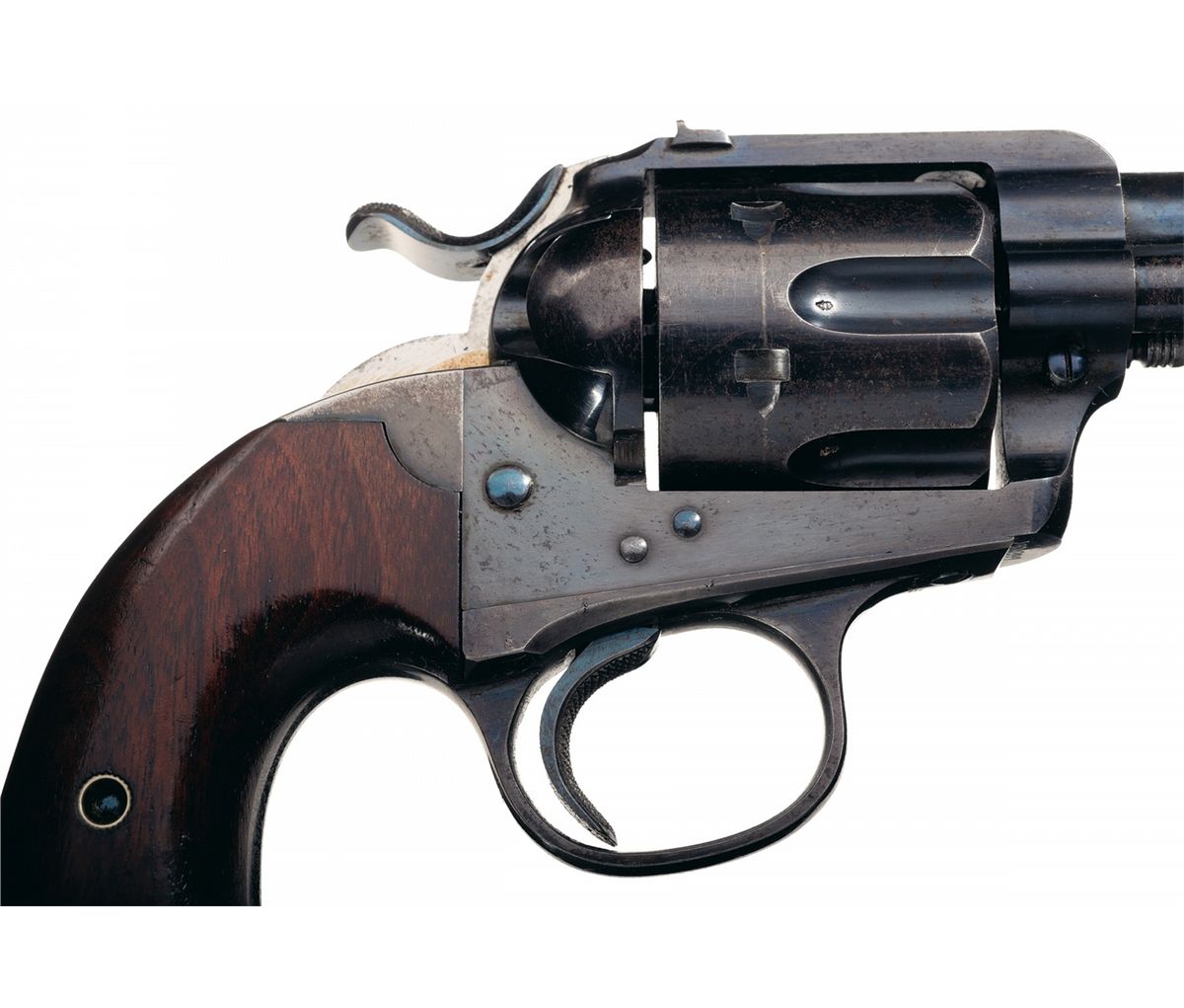 Excellent Cased London Agency Antique Colt Bisley Flattop Target Model ...