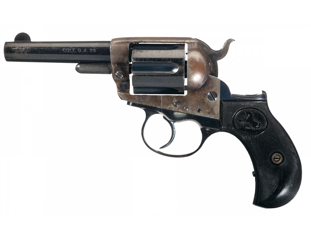 Very Fine Antique Colt Sheriff's Model 1877 Lightning Double Action ...