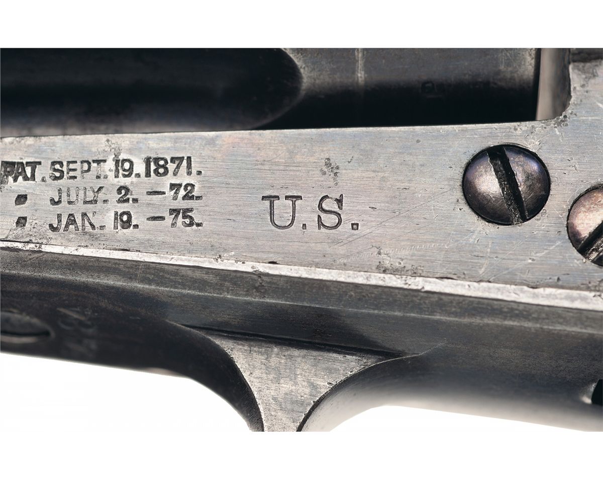 1880 Production "D.F.C." Sub-Inspected Colt Single Action Cavalry Model ...