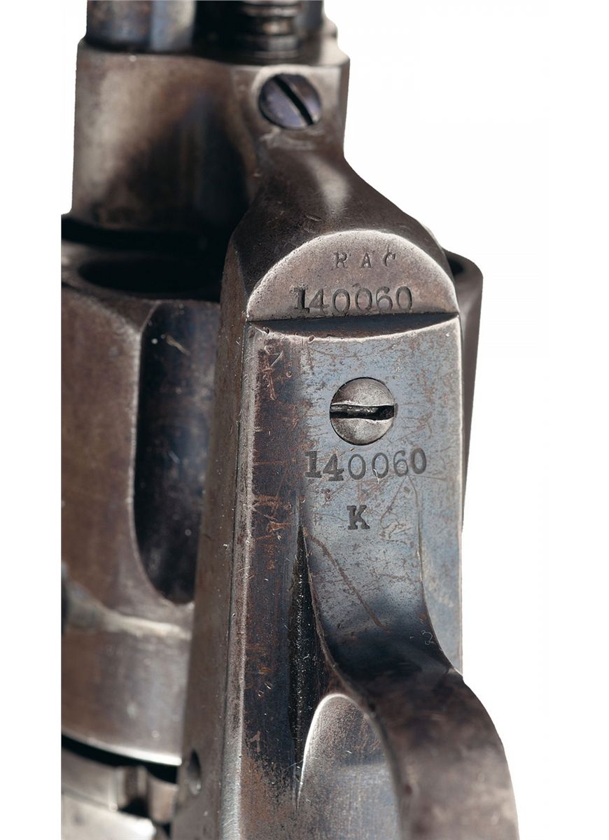 U.S. Colt Single Action Cavalry Model Revolver with New York Signal ...