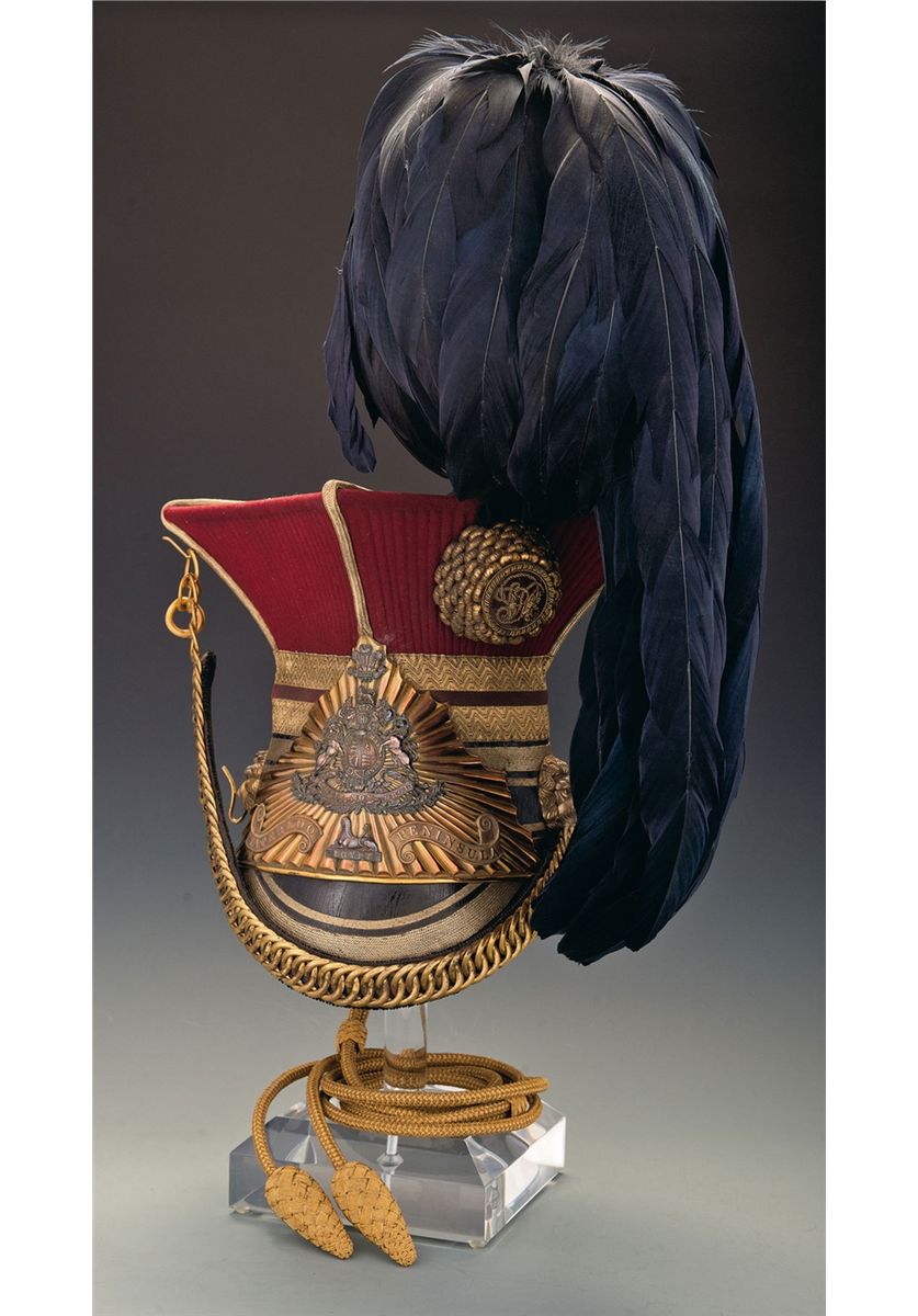Rare 12th or Prince of Wales's Royal Lancers Officer's Czapka with ...