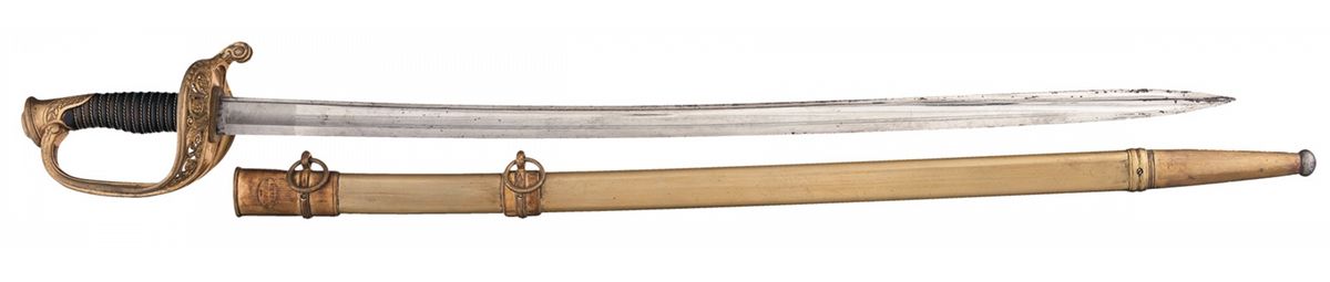 1846 Dated French Chatellerault Arsenal Sword with Scabbard