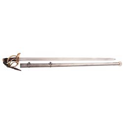 Klingenthal Production French 1811 Cuiraisser Sword with Scabbard