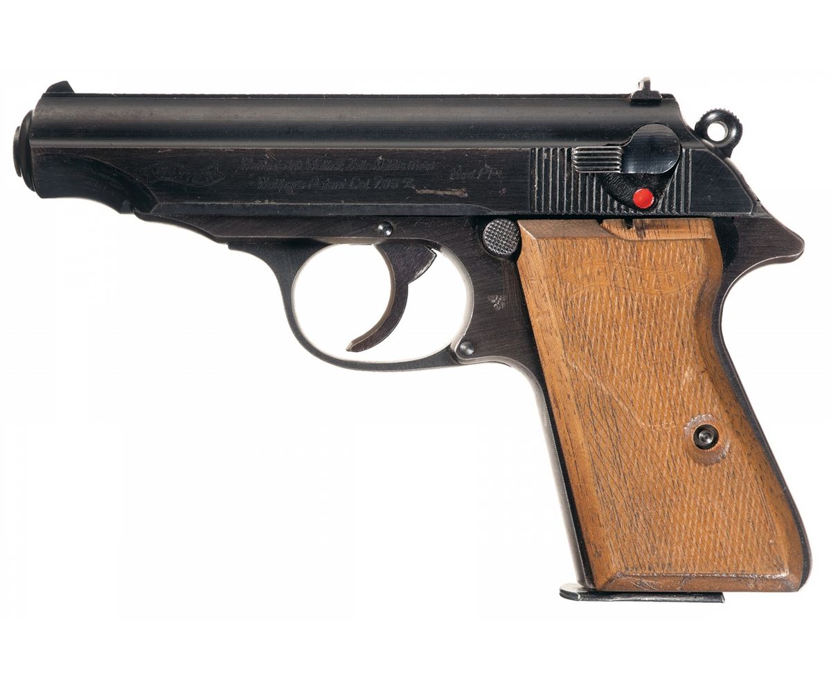 Late World War II Nazi Police Marked Walther PP Semi-Automatic Pistol
