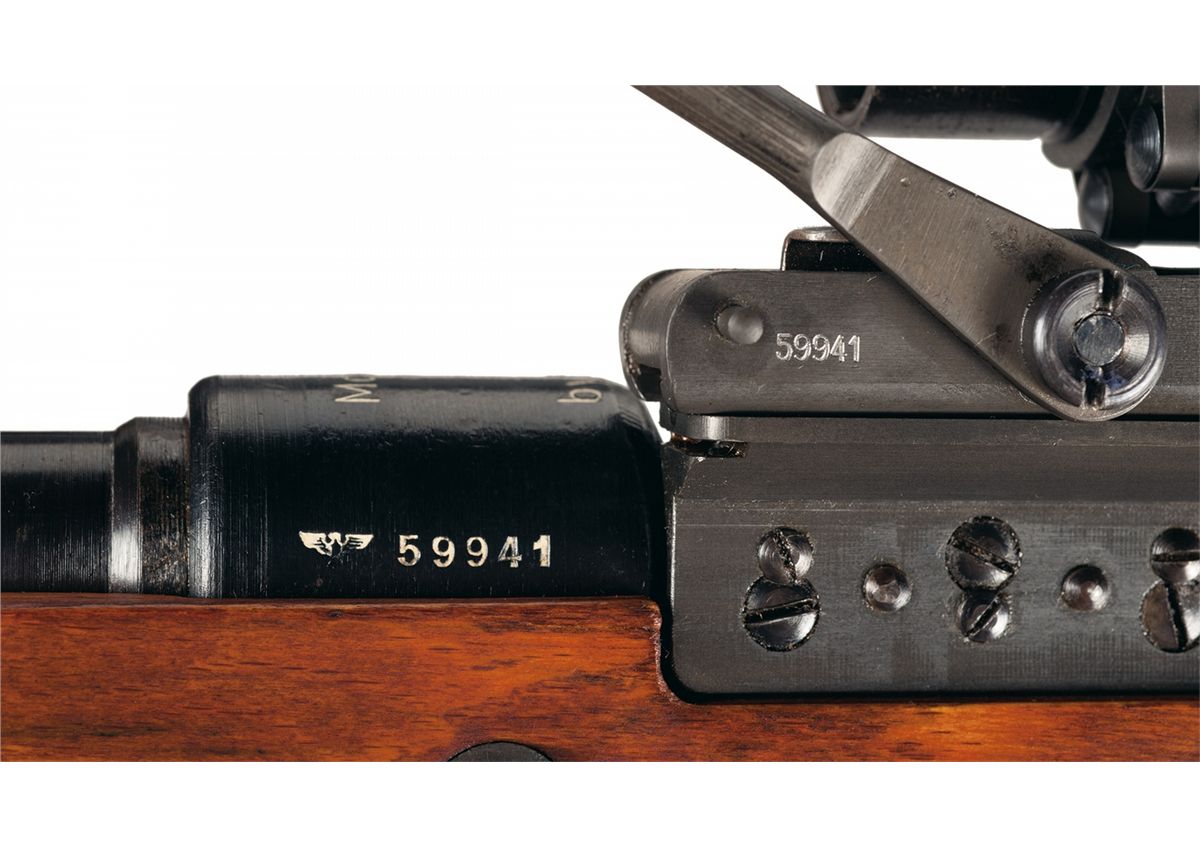 Excellent Unique Prototype "byf 45" Code Mauser K98 Bolt Action Side ...
