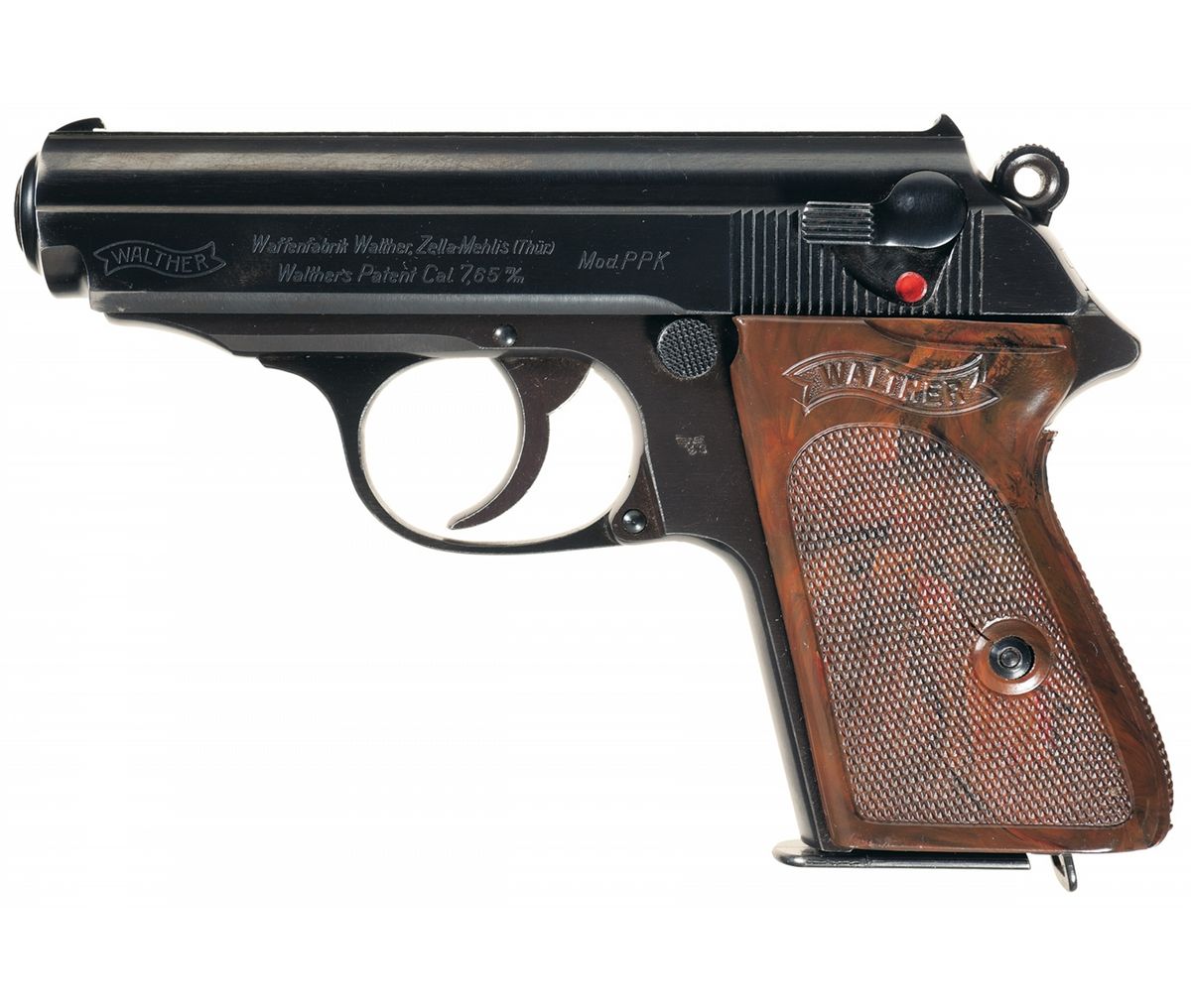 Excellent World War II Nazi Police Walther PPK Pistol Rig with Holster ...