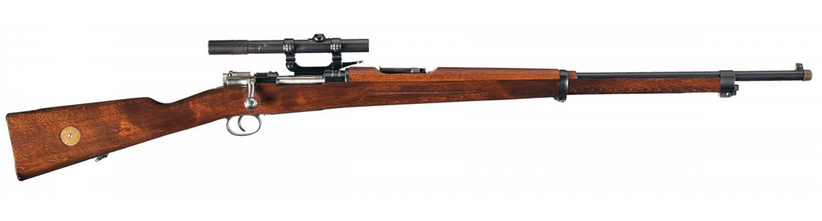 Excellent Scarce Mauser Swedish Contract Bolt Action Sniper Rifle with ...