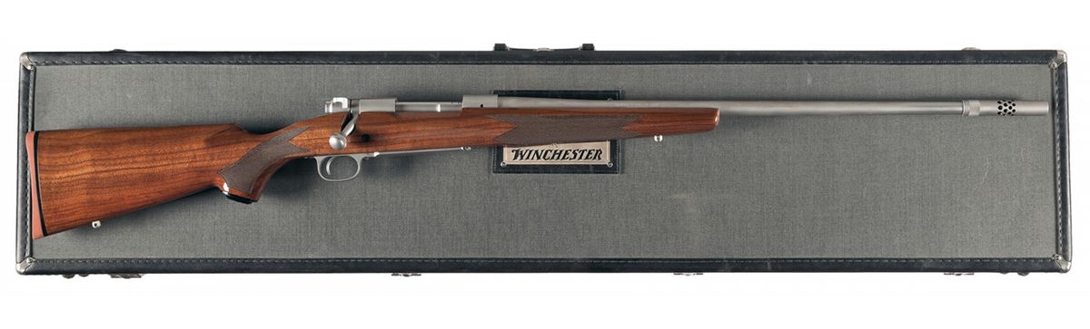Winchester Model 70 Classic Stainless Boss Bolt Action Rifle with Case