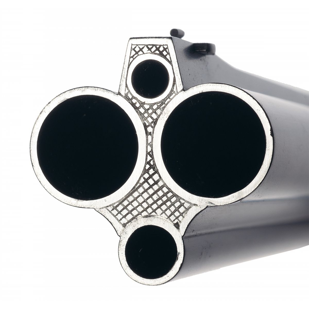 Relief Engraved Pre-War German Schmidt Vierling Quad-Barrel Combination ...