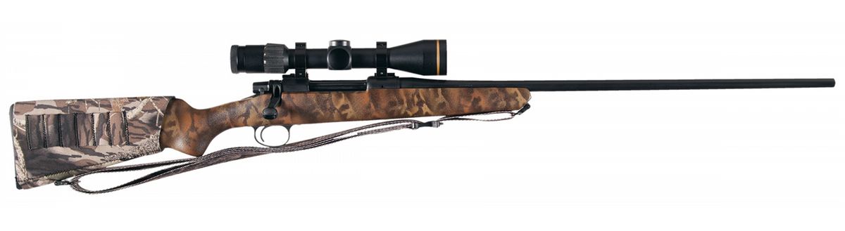 Rifles Inc. Lightweight Strata Bolt Action Rifle with Leupold Scope