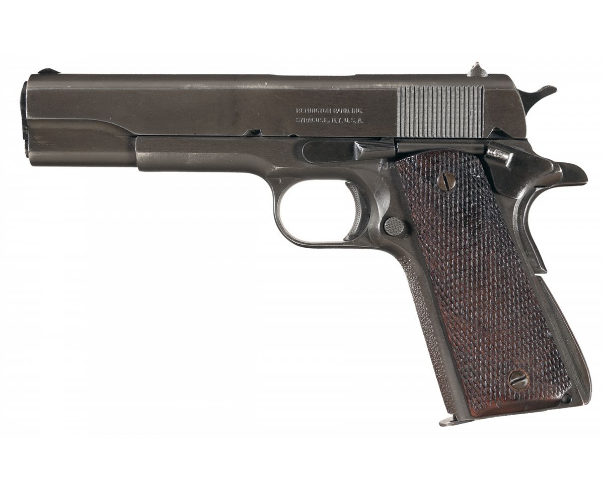 Custom World War II Remington-Rand Model 1911A1 U.S. Army Semi ...