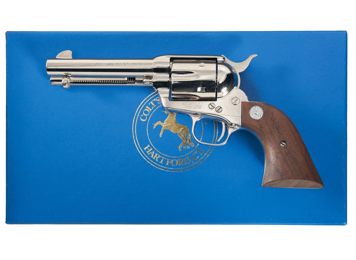 Colt Custom Shop Third Generation Single Action Army Black Powder Frame ...