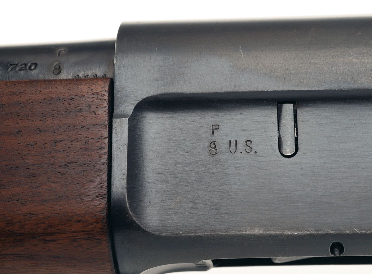 Scarce U.S. Marked Savage Model 720 Semi-Automatic Shotgun