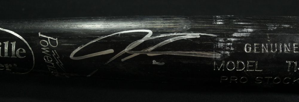 Josh Hamilton Signed Baseball Bat (JSA COA)
