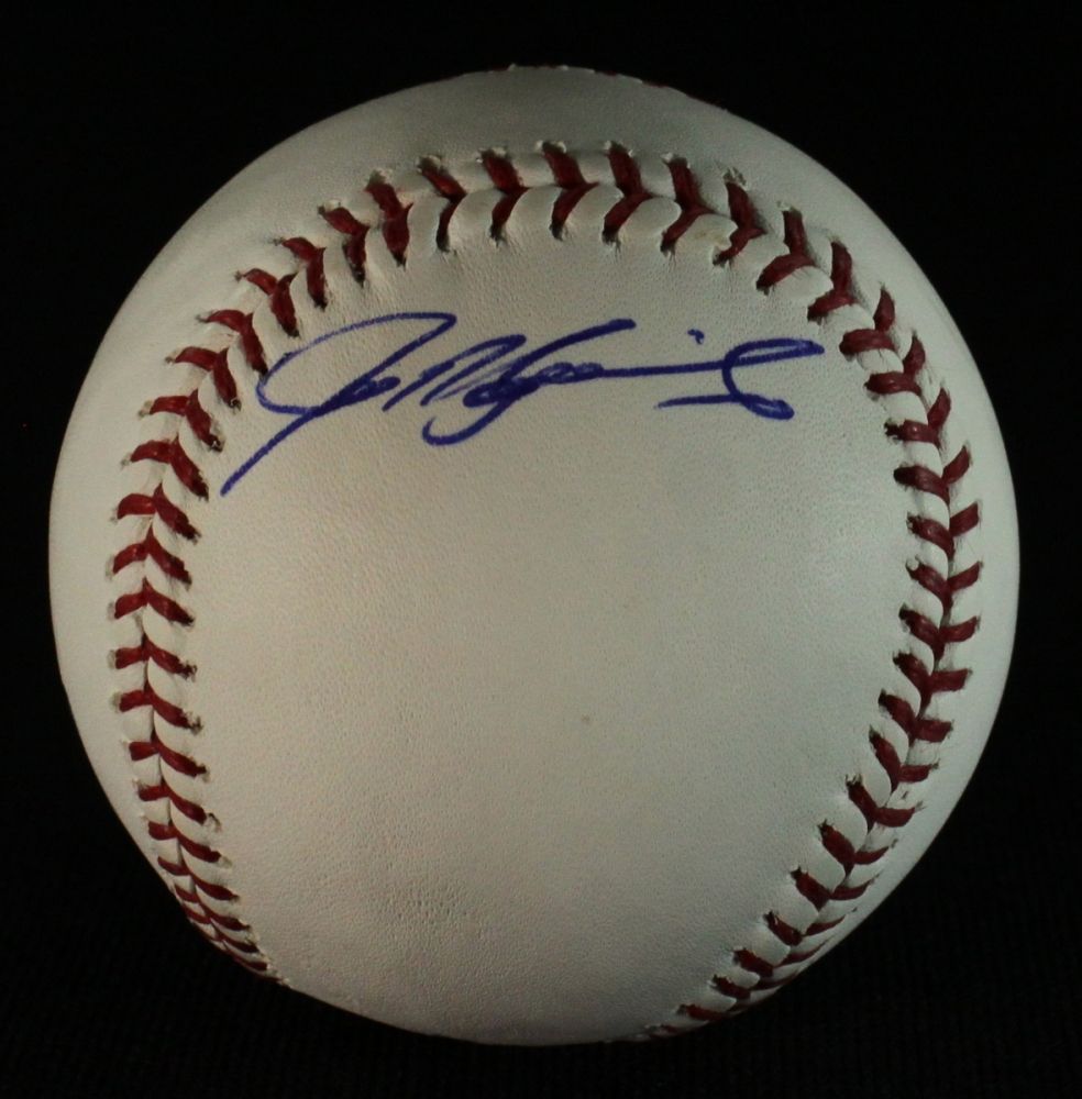 Ivan Rodriguez Signed OML Baseball (AR)