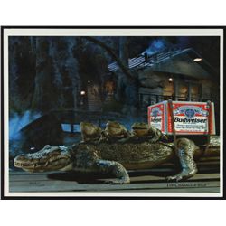 1997 Anheuser-Busch Budweiser Frog Commercial Limited Edition Animation Cel