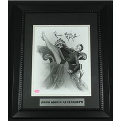 Anna Maria Alberghetti Signed 13x16 Custom Framed Piece (JSA LOA)