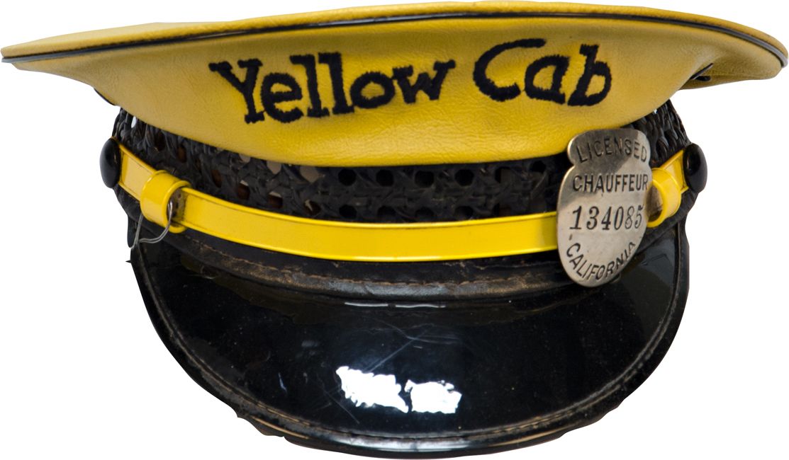 Vintage Yellow Cab Uniform Hat