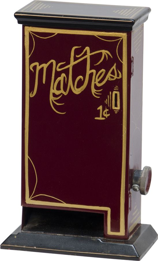 1 Cent "Diamond Book Matches" Match Box Vending Machine
