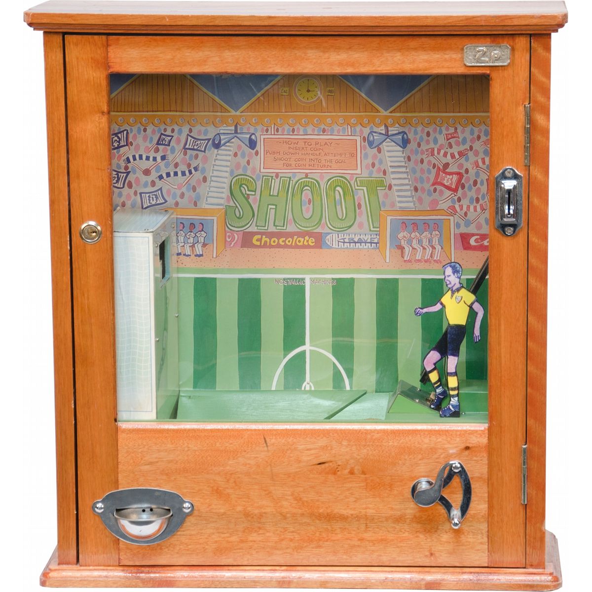 Swiss Made "SHOOT" Soccer Ball Kick Skill Game