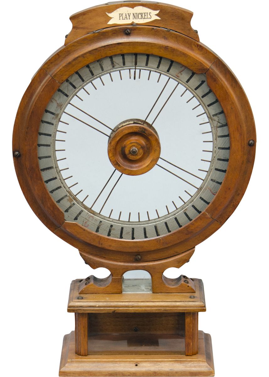 5 Cent Decatur Fairest Wheel Works "The Fairest Wheel