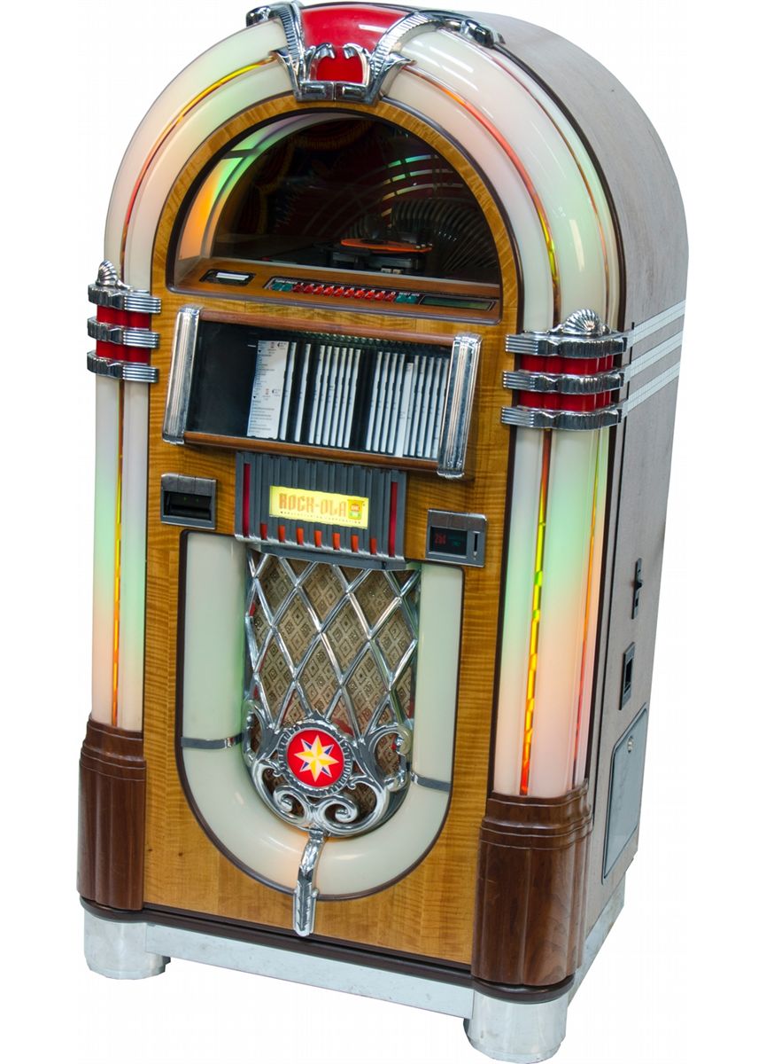 Rock-Ola Antique Apparatus Jukebox Model CD8C X