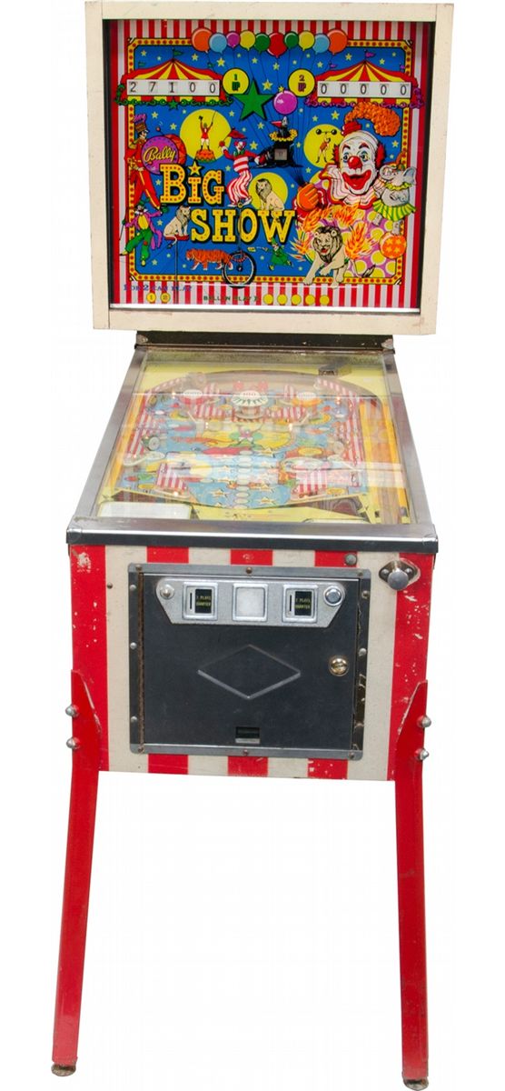 25 Cent "Big Show" Bally MFG Co. Pinball Machine
