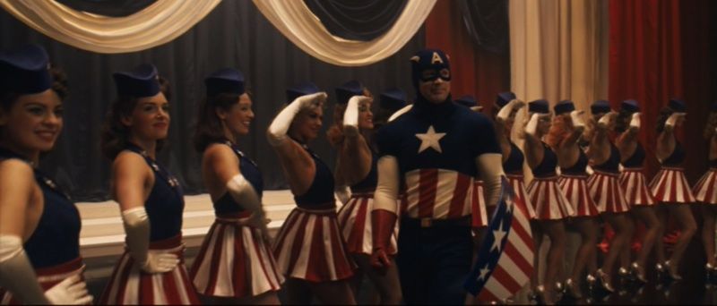 Captain America: The First Avenger - U.S.O. Dancing Girl Costume