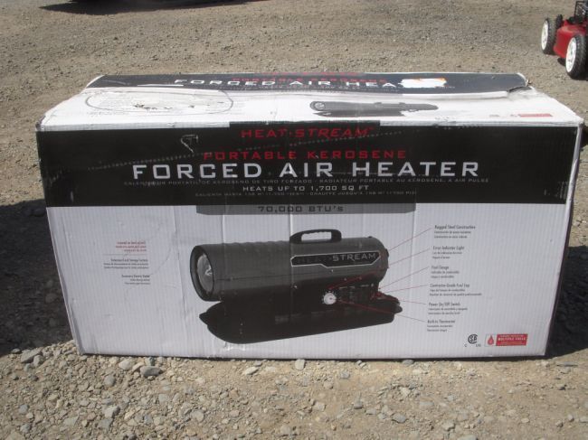 Heat Stream Portable Forced Air Heater