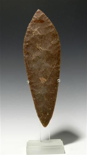 An Aztec Tecpatl Ceremonial Blade