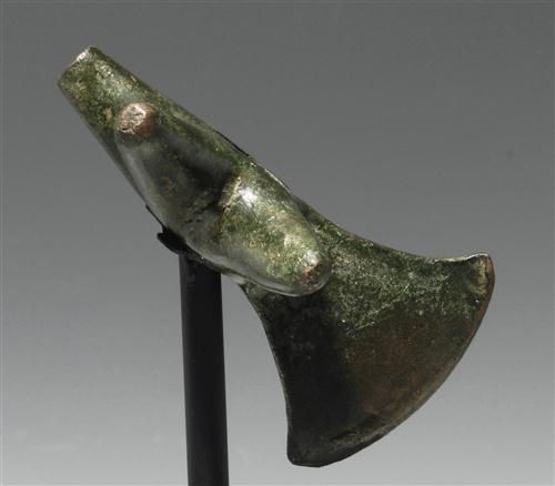 A Spectacular Inca Copper Star Mace Head