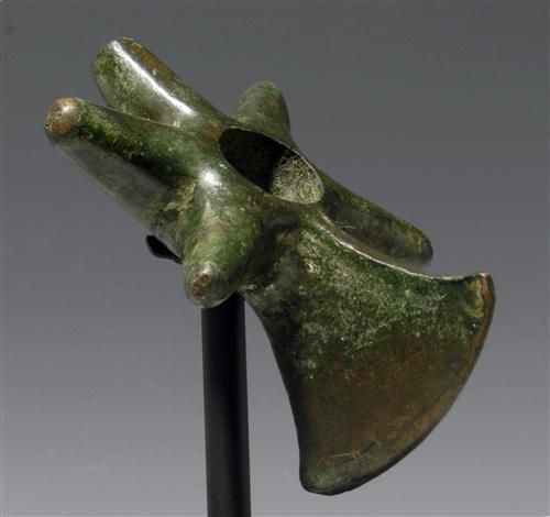 A Spectacular Inca Copper Star Mace Head