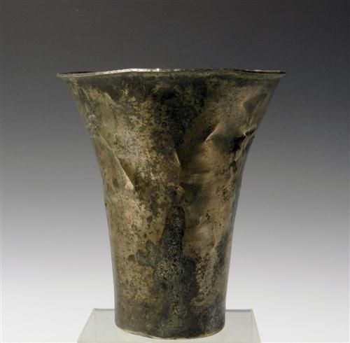 A Pre-Columbian Chimu Silver Kero