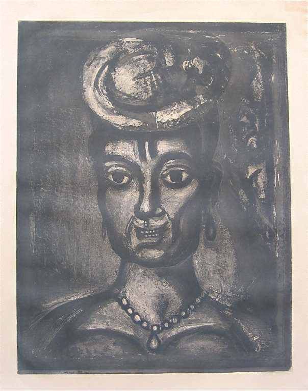 Georges Rouault Original Etching For Miserere