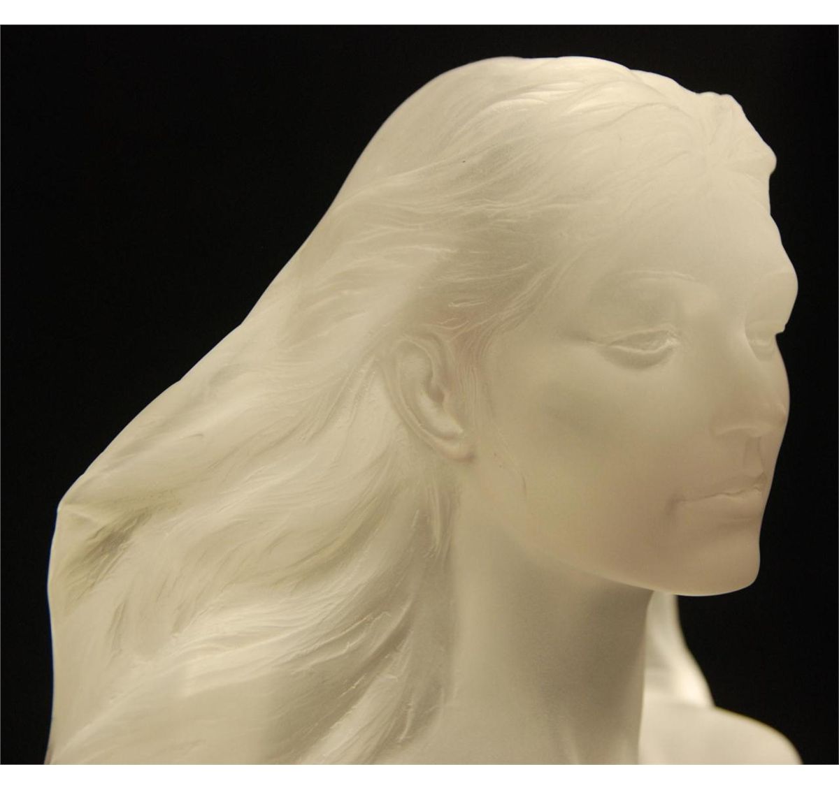 FREDERICK HART LUCITE 'FIDELIA' SCULPTURE