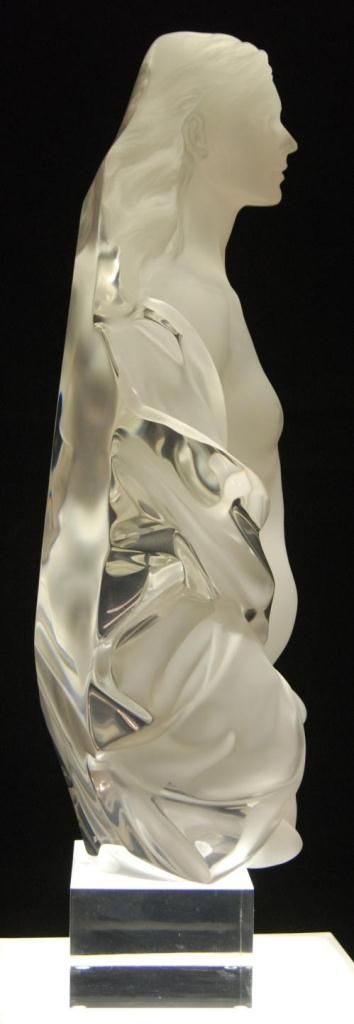FREDERICK HART LUCITE 'FIDELIA' SCULPTURE