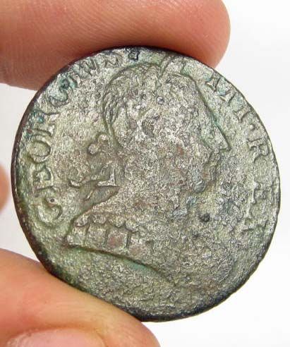 KING GEORGE III COPPER PENNY