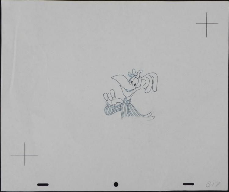 Cocoa Puffs Drawing Sonny Blue Pencil Cuckoo Bird Art