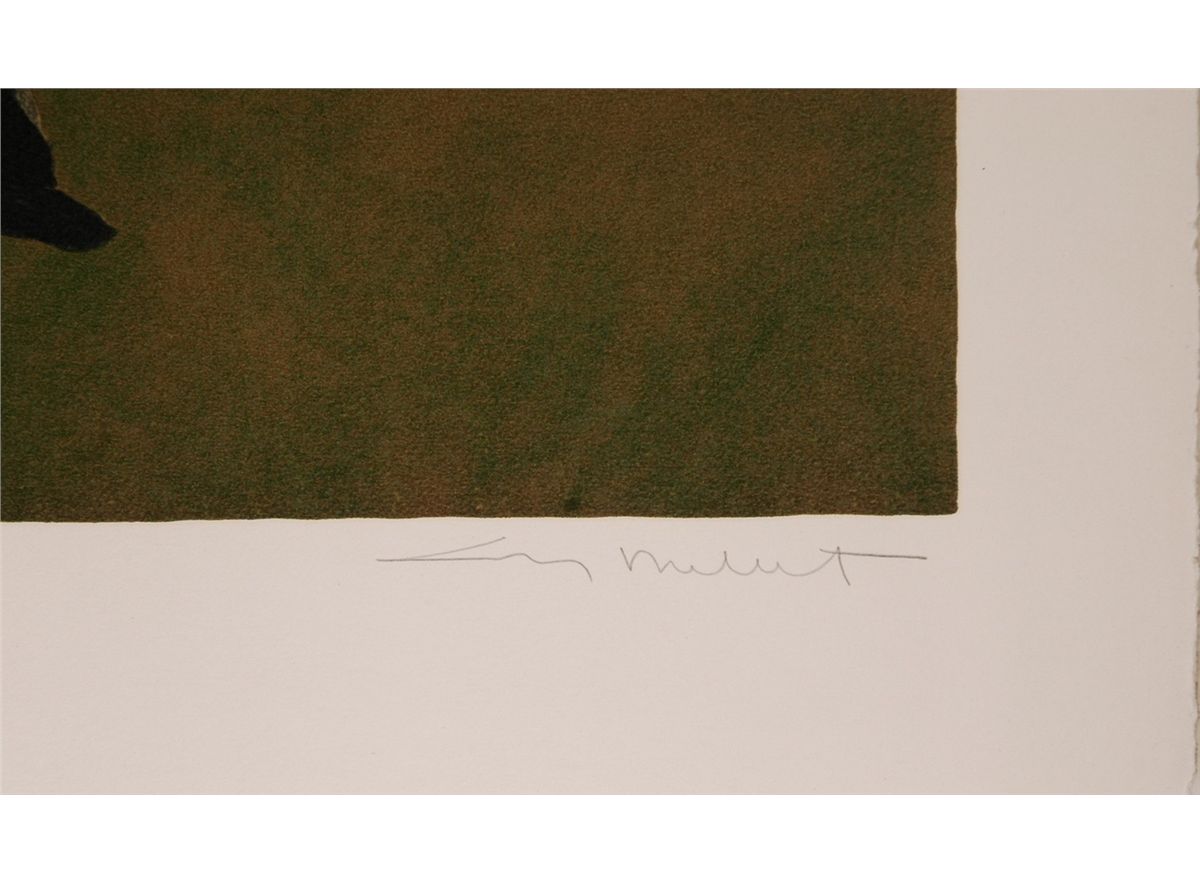 Guy Buffet, JEAN-PIERRE, Pencil Signed Serigraph