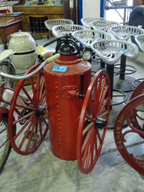 Early 1900s fire pump