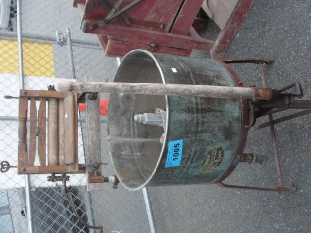 Early 1900s Beatty manual washing machine