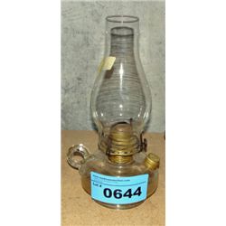Early 1900s oil lamp