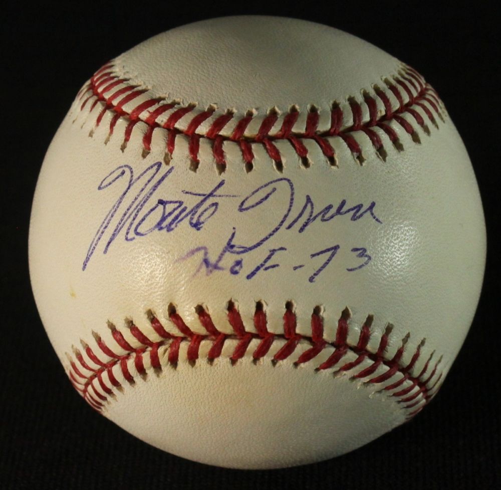 Monte Irvin Signed OML Baseball: Inscribed "HOF 73" (Jackson COA)
