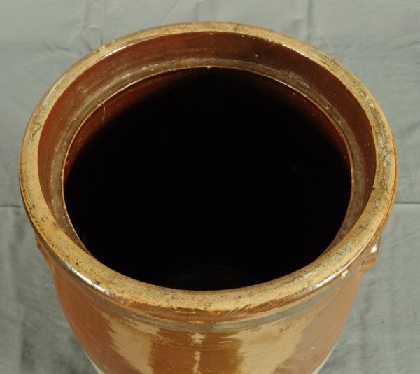 McDade Texas 4 Gallon Stoneware Pottery Churn