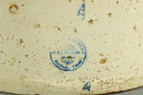 McDade Pottery 4 Gallon Texas Crock
