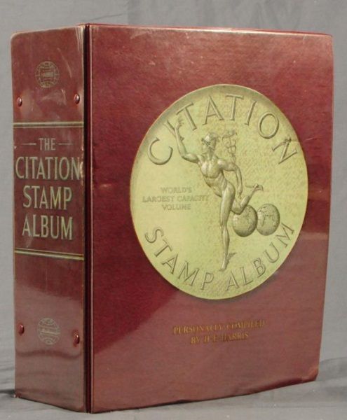 Citation Stamp Album With Huge Stamp Collection