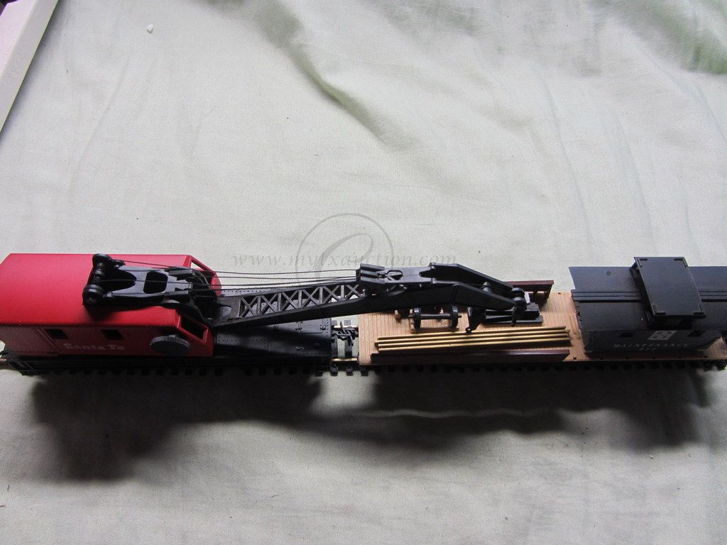 HO SCALE Tyco Crane & Boom Tender