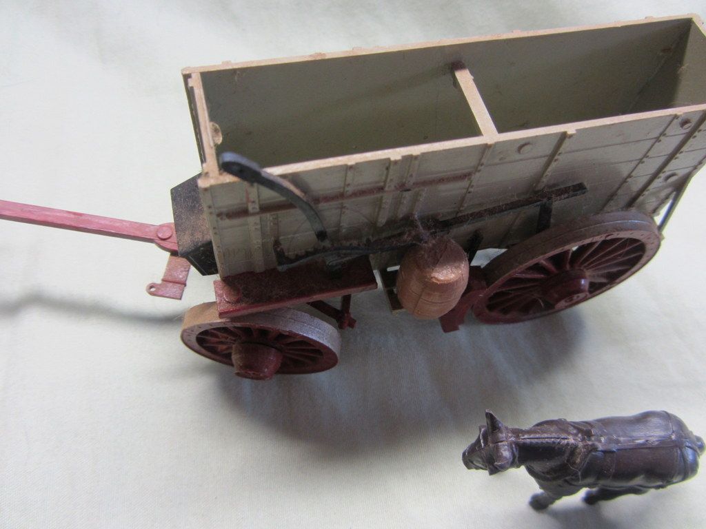O SCALE Train Accessories Mules & Wagons