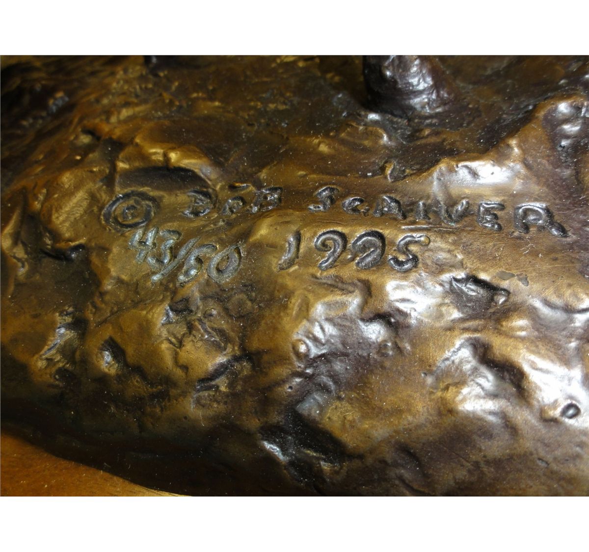 Bronze: Scriver, Robert,A New Camp, #43/50, 1995, Kalispell Art Casting ...