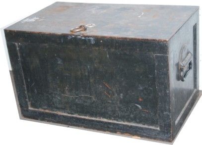 Large 1800's strong box